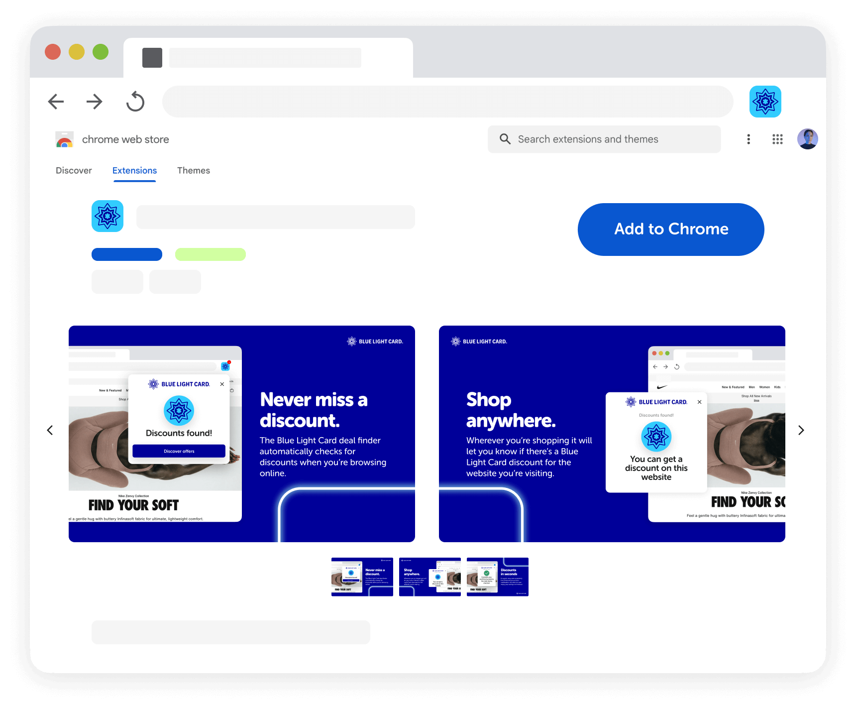 Deal Finder | Blue Light Card